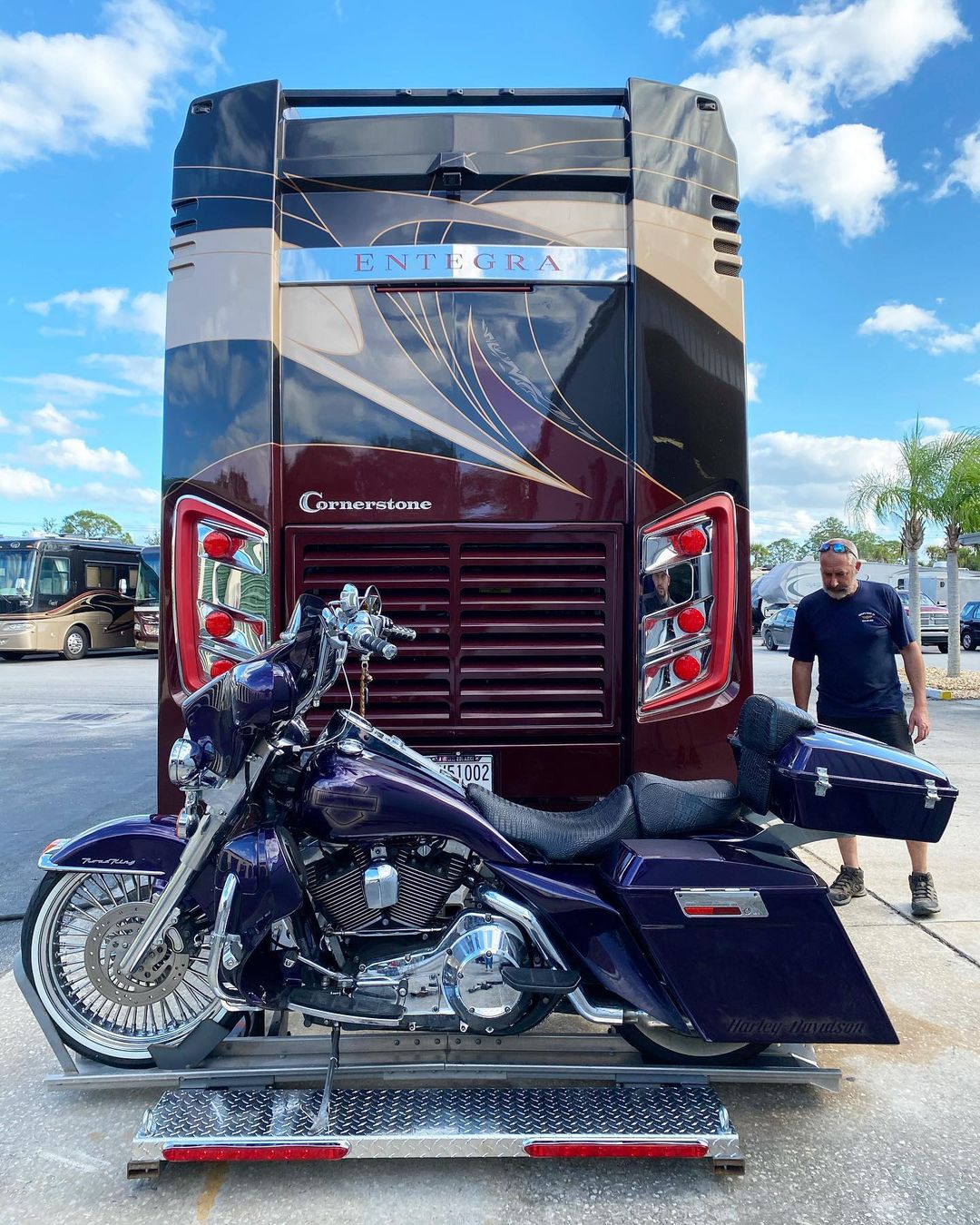 4288 Class A Motorhome Motorcycle Lift ,1,000 lb capacity – Hydralift ...