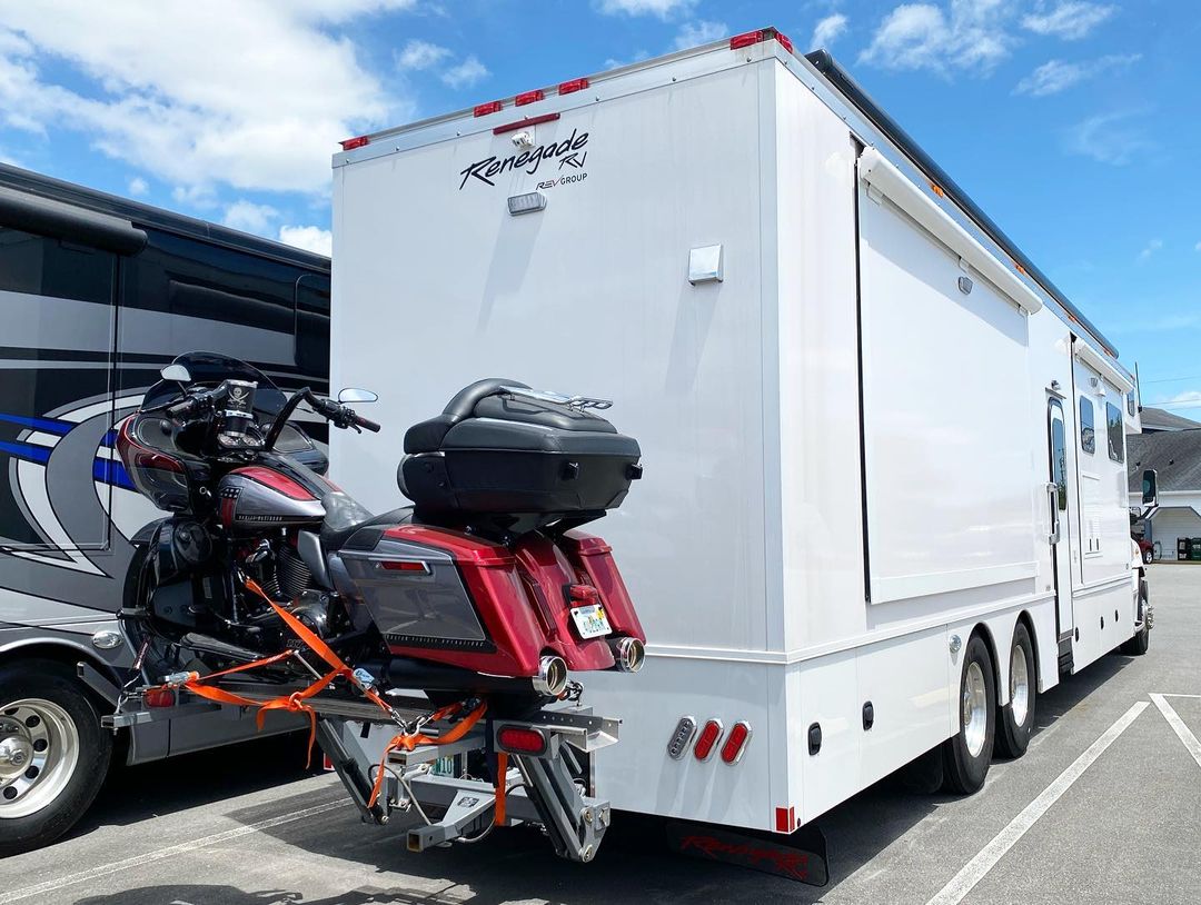 4288 Class A Motorhome Motorcycle Lift ,1,000 lb capacity – Hydralift ...